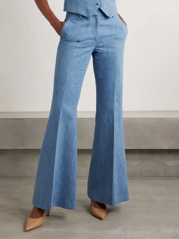 Gabriela Hearst Flared Leg Jeans