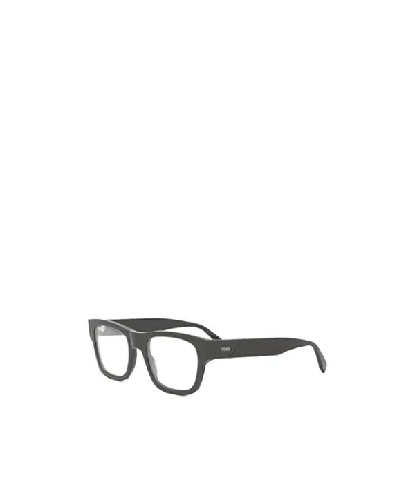 Fendi Full-frame Flat Mirror Eyeglasses - Black