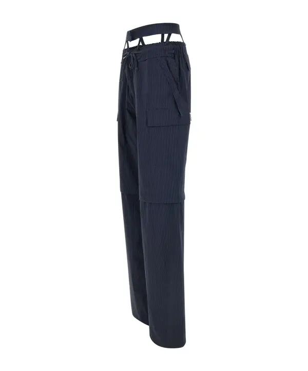 Ottolinger Stripe Detailed Wide-leg Trousers