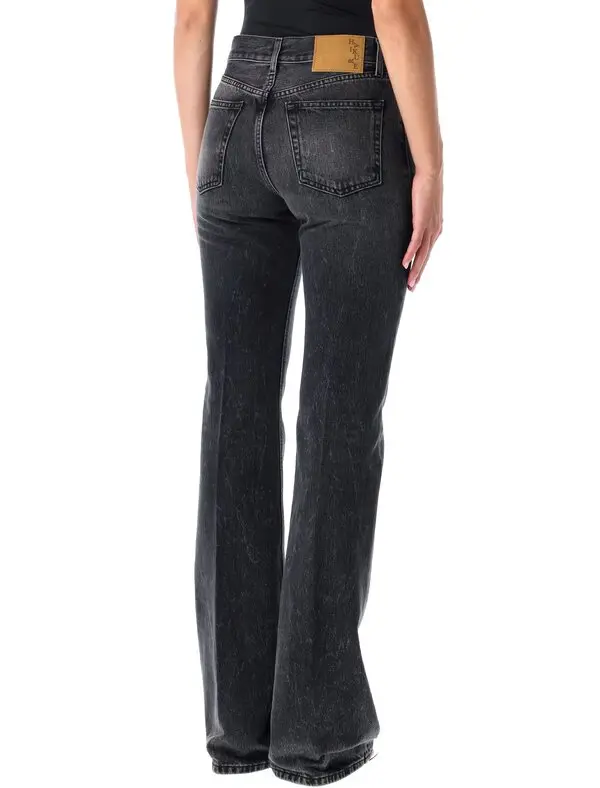 HAIKURE Flora High-waist Flared Jeans