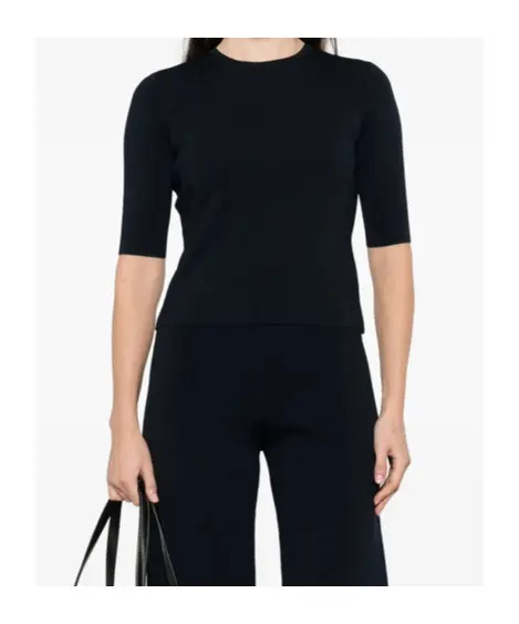 Max Mara Short-sleeved T-shirt - Black