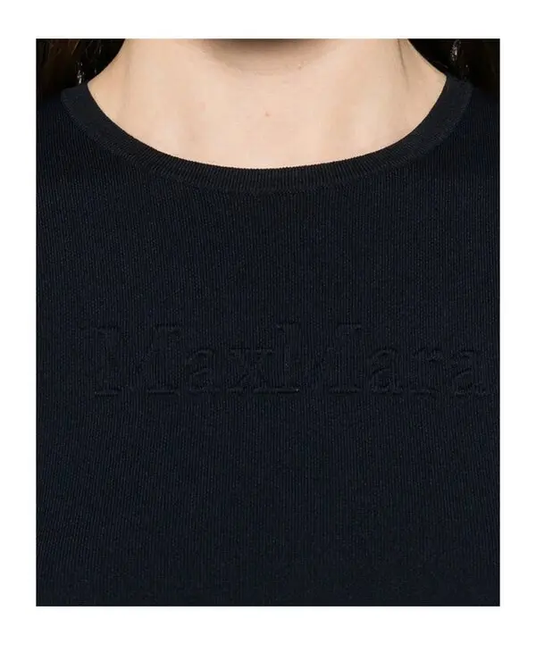 Max Mara Short-sleeved T-shirt - Black