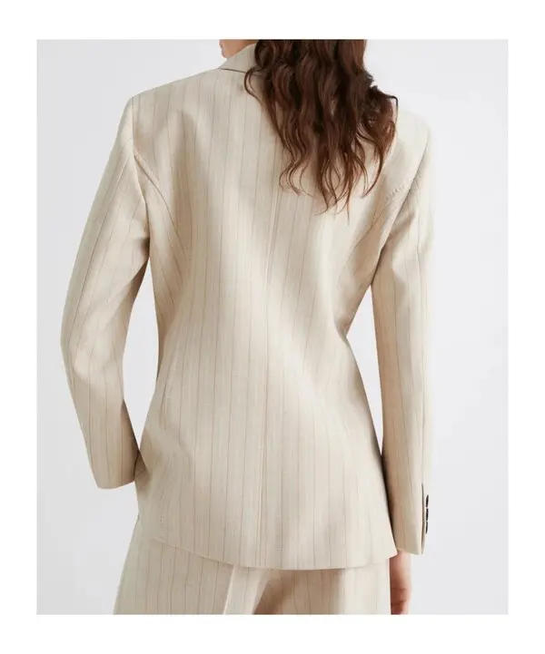 Marella Stretch Canvas Blazer