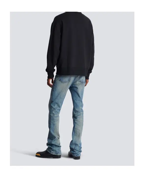Balmain Logo Printed Crewneck Sweatshirt