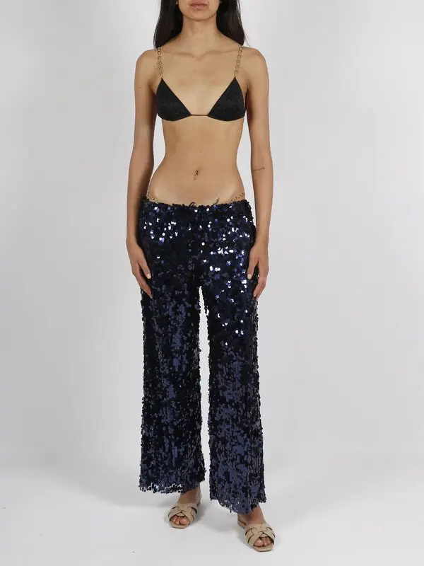 Oseree Sequin Trousers