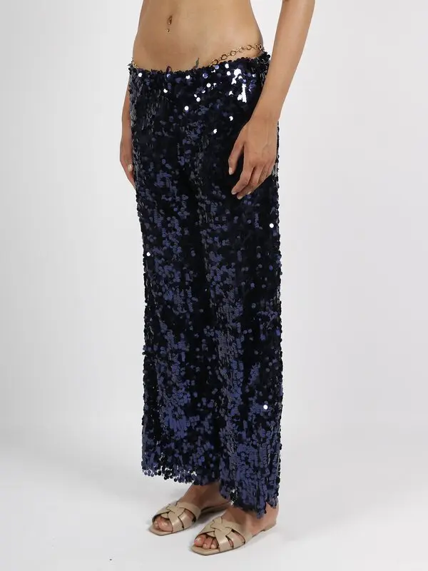 Oseree Sequin Trousers