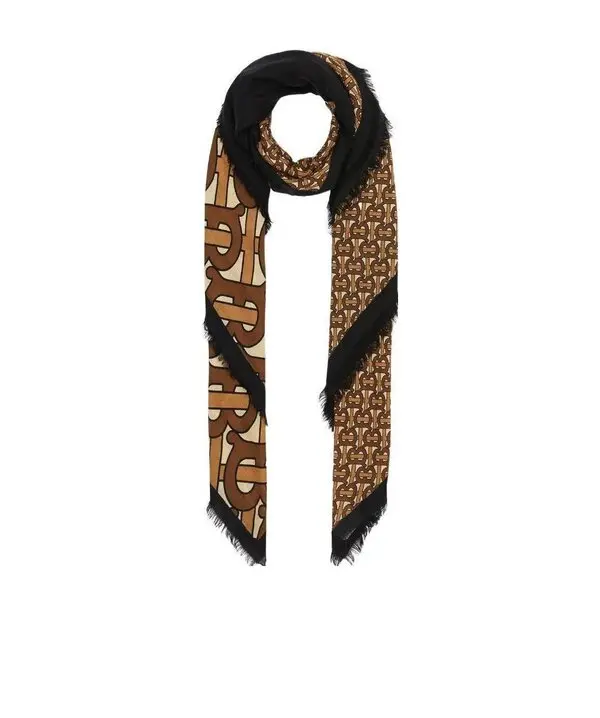 Burberry Monogram-print Scarf