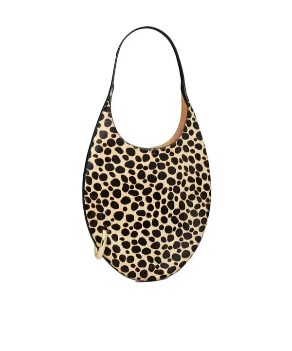 Tory Burch Animal-print Leather Tote Bag