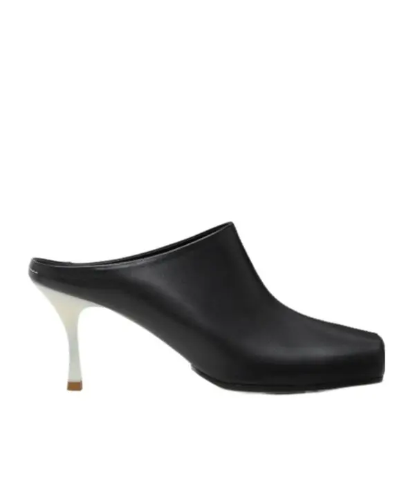 MAISON MARGIELA Square Toe Ballerina Mules