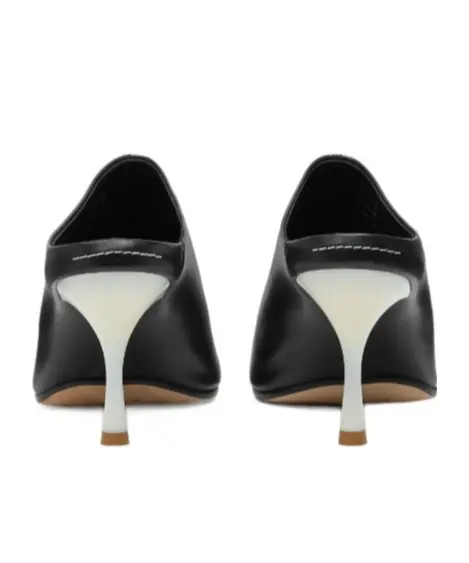 MAISON MARGIELA Square Toe Ballerina Mules