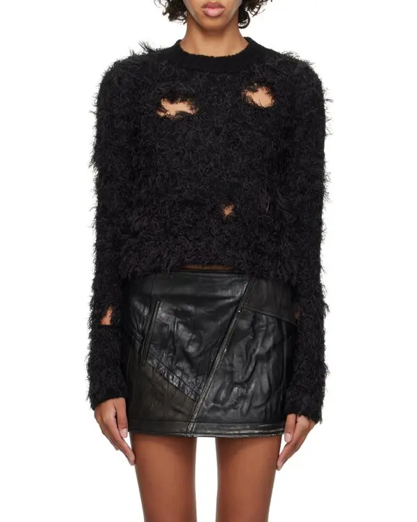 Acne Studios Cut-out Crewneck Jumper