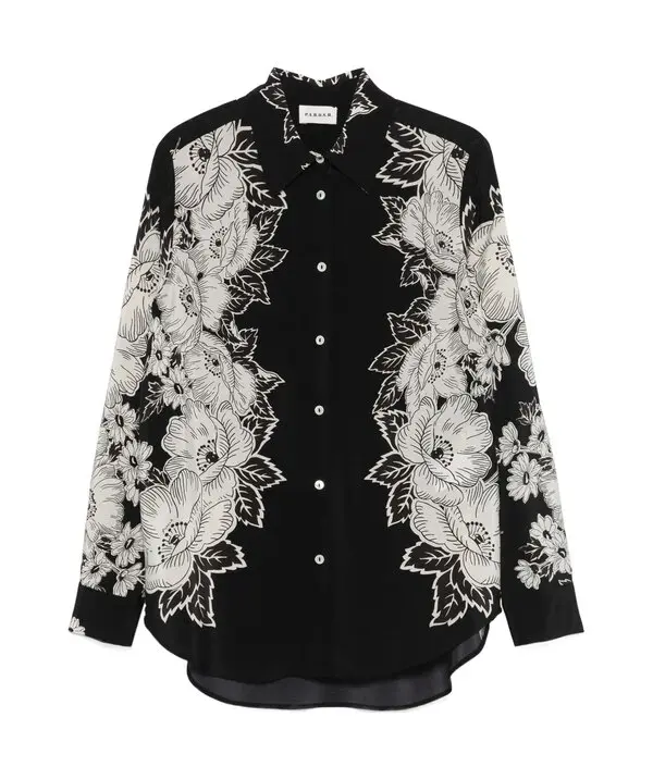 P.a.r.o.s.h Floral Print Shirt