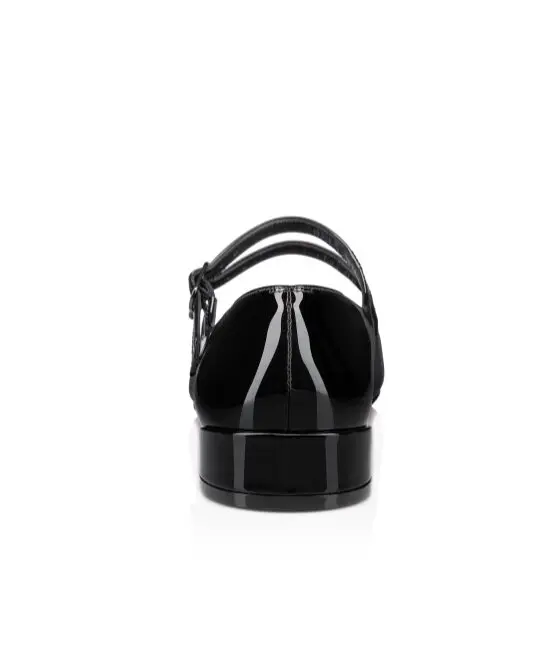 CHRISTIAN LOUBOUTIN Sweet Jane Buckled Ballerinas