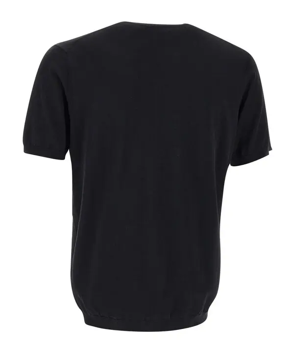 KANGRA Crew Neck T-shirt - Black
