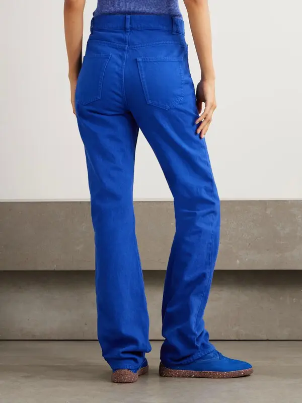 Gabriela Hearst High-waisted Straight Leg Jeans