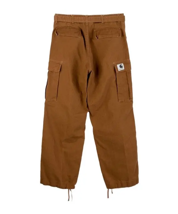 SACAI X CARHARTT WIP Duck Belted Cargo Pants