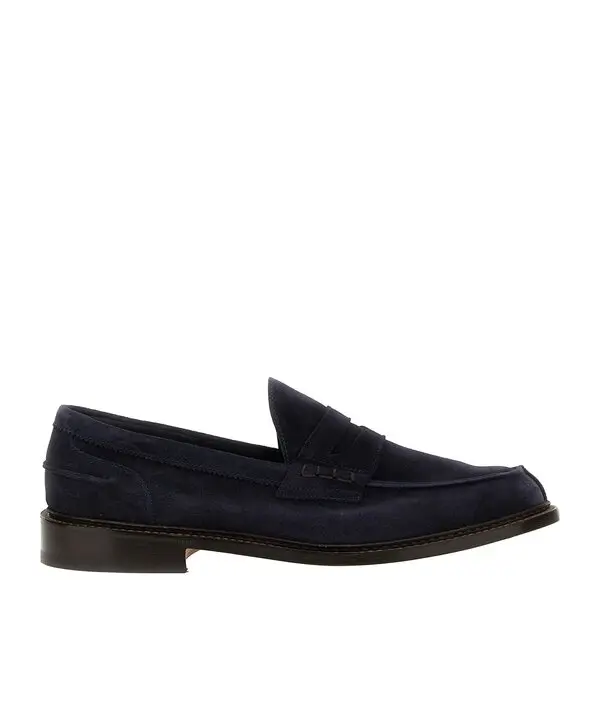 TRICKER'S Round Toe Loafers - Blue