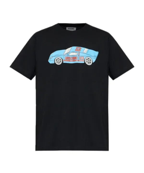 Moschino Car Printed T-shirt - Black