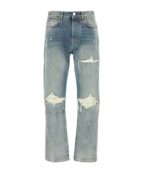 Amiri Belt Loop Jeans - Antiqueindigo