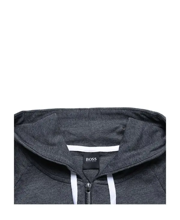 Hugo Boss Logo-print Zip-up Hoodie