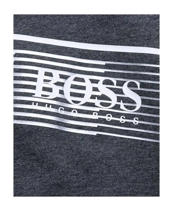 Hugo Boss Logo-print Zip-up Hoodie