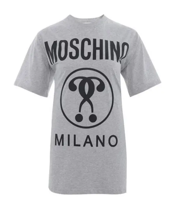 Moschino Print T-shirt - Gray