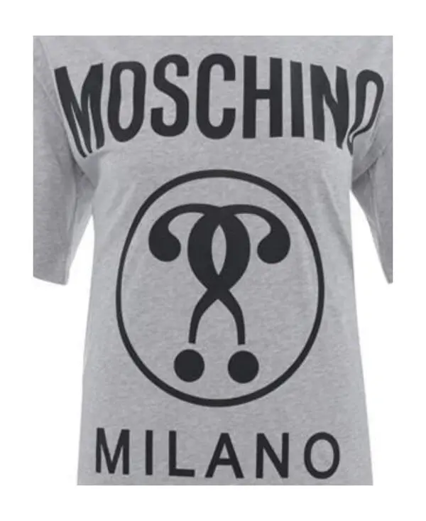 Moschino Print T-shirt - Gray