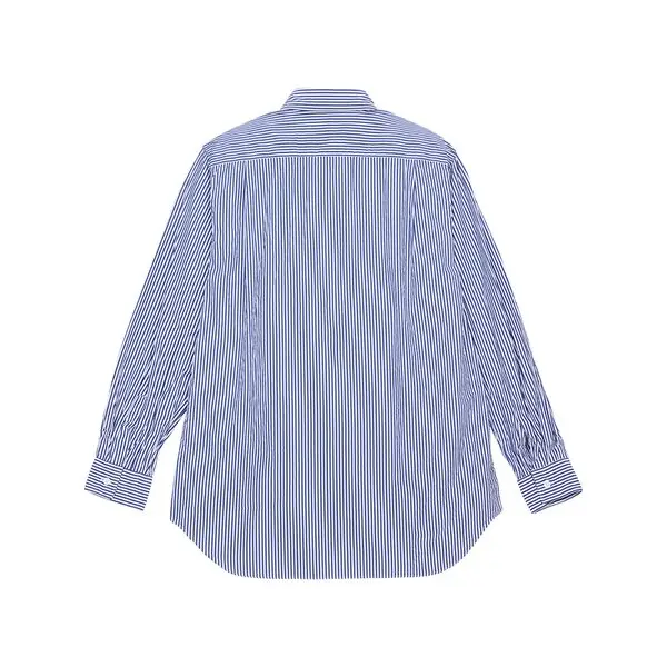 Play Comme Des Garcon Lapel Long Sleeve Shirt