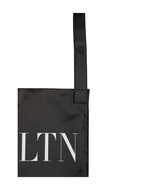 Valentino Garavani Vltn Logo Printed Tote Bag