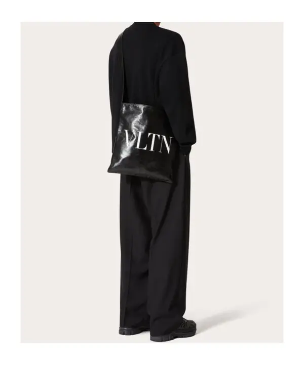 Valentino Garavani Vltn Logo Printed Tote Bag