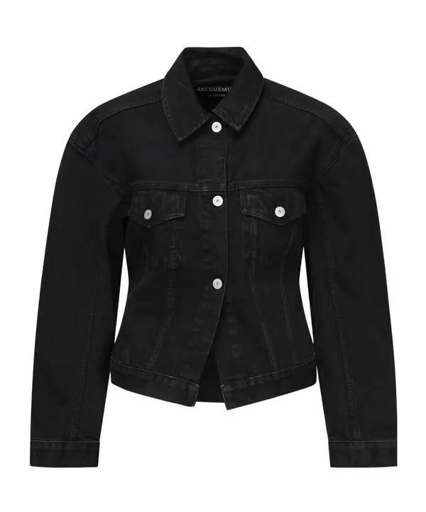Jacquemus La Veste De Nîmes Drop Shoulder Denim Jacket