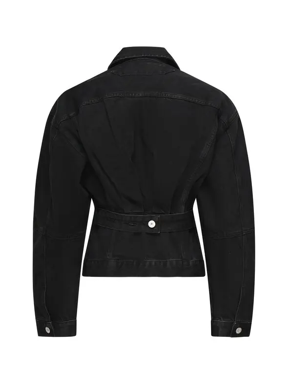 Jacquemus La Veste De Nîmes Drop Shoulder Denim Jacket