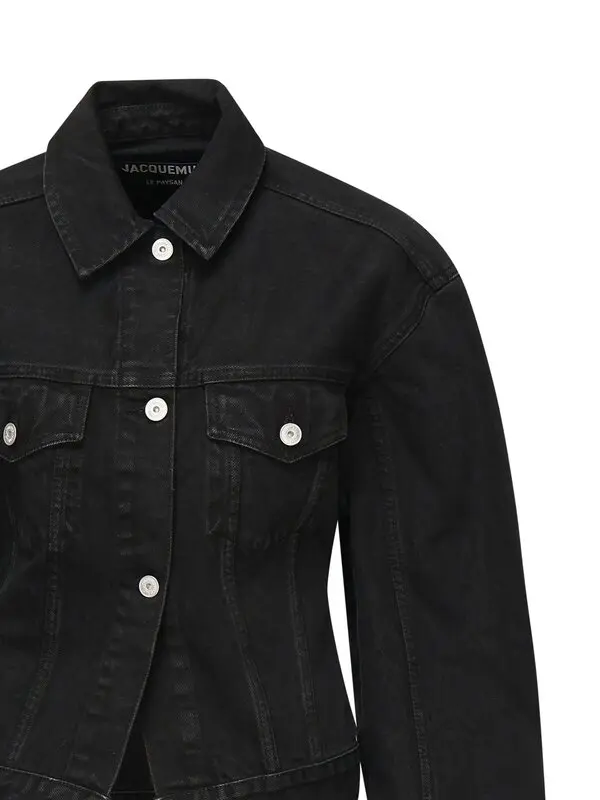 Jacquemus La Veste De Nîmes Drop Shoulder Denim Jacket