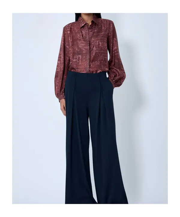 Max Mara Long Sleeve Printed Shirt