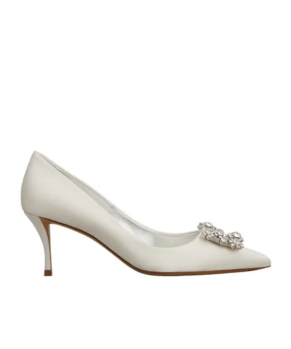 ROGER VIVIER Crystal Buckle High Heels