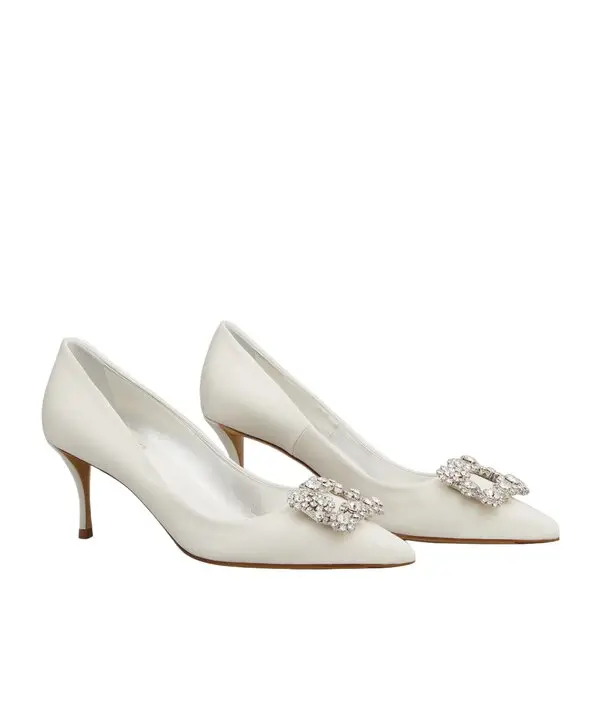 ROGER VIVIER Crystal Buckle High Heels