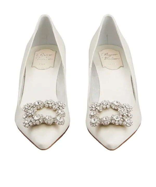 ROGER VIVIER Crystal Buckle High Heels