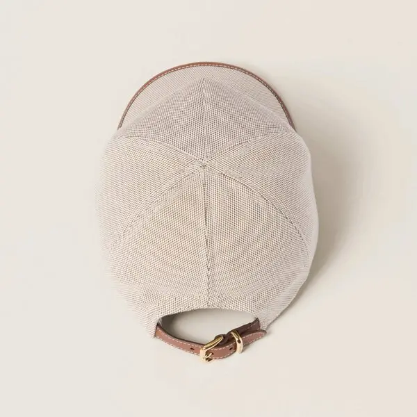 Miu Miu Baseball Cap With Logo Patch