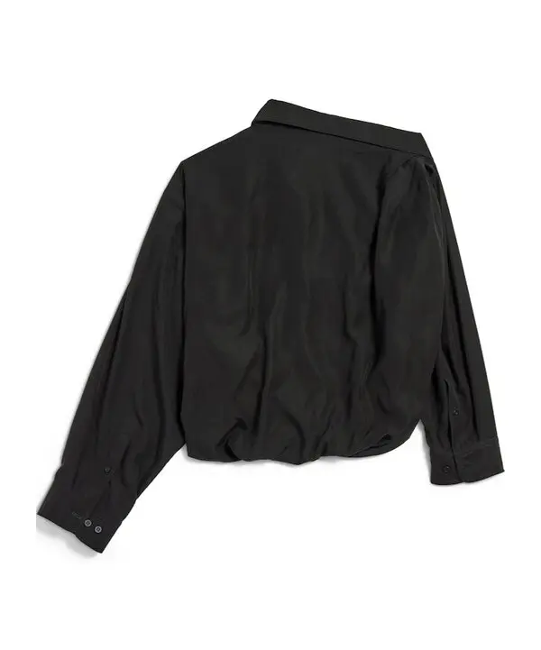 Balenciaga One-shoulder Long-sleeved Shirt