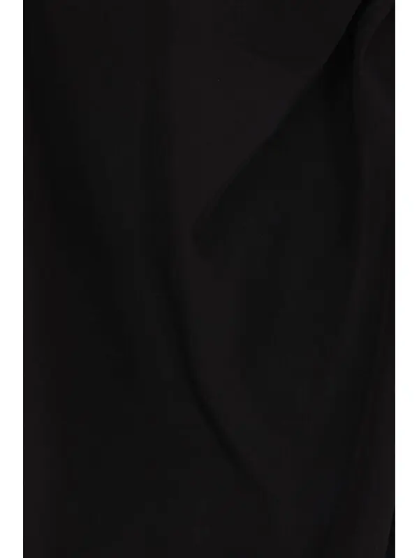 Balenciaga One-shoulder Long-sleeved Shirt - Black