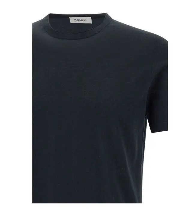 KANGRA Short Sleeve Crew Neck T-shirt - Black