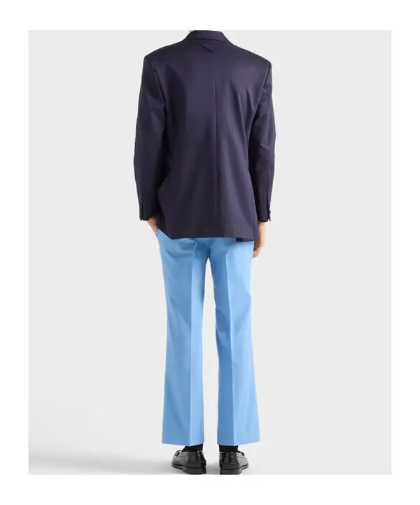 Prada Double-breasted Tailored Blazer - Navy