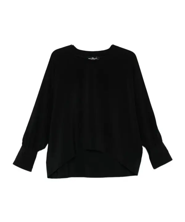 Ermanno Scervino Cuffed Long Sleeve Blouse