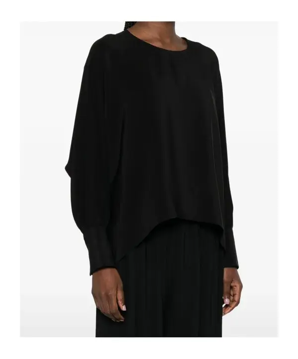 Ermanno Scervino Cuffed Long Sleeve Blouse