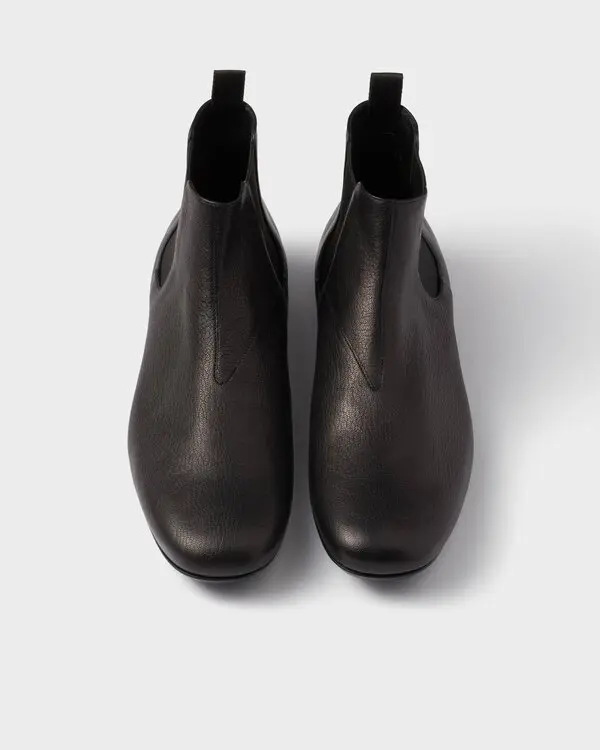 Prada Slip-on Chelsea Boots - Black