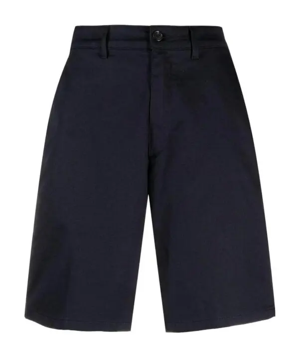 DEPARTMENT 5 Logo Patch Long Shorts - Black