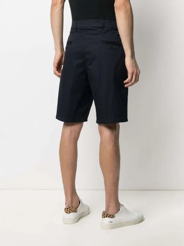 DEPARTMENT 5 Logo Patch Long Shorts - Black