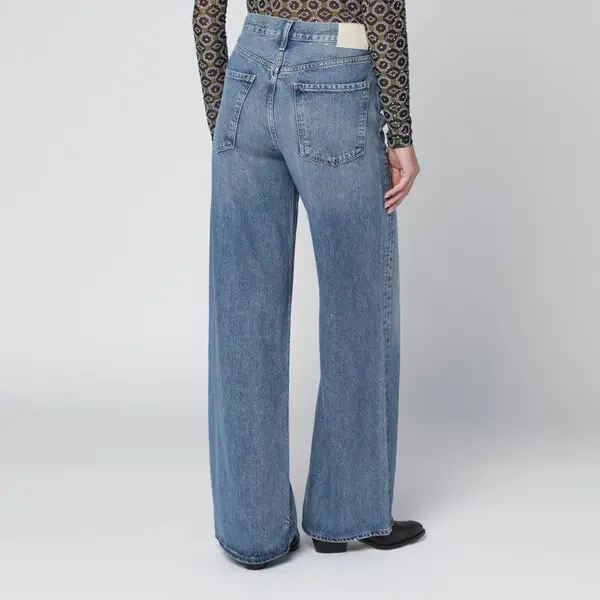 Citizens Of Humanity High-rise Wide-leg Jeans - Light Blue