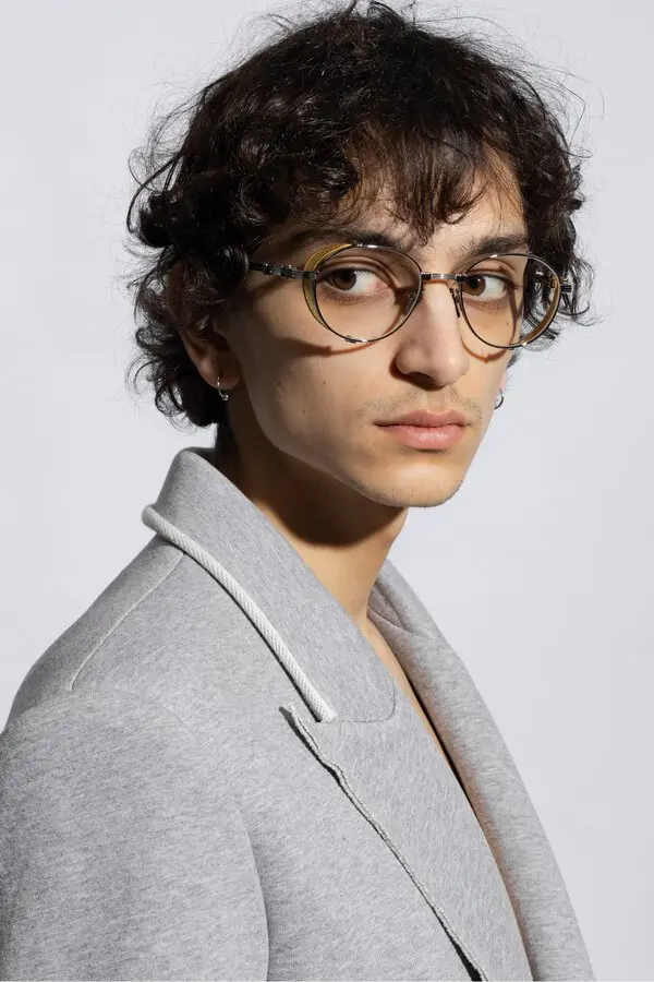 Balmain Brigade Round-frame Glasses
