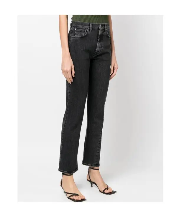 TOTEME High-waisted Straight-leg Jeans